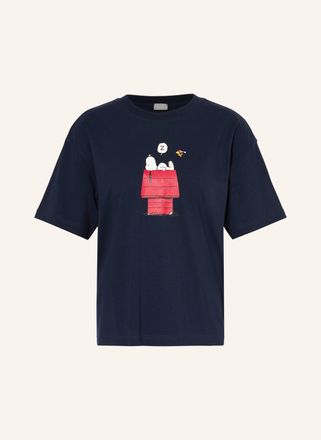 Mey Mey Schlafshirt Serie Mey &times; Peanuts blau
