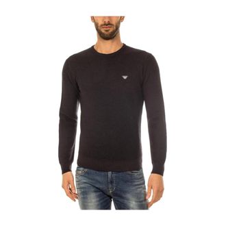 Armani Jeans Gem&uuml;tlicher Strickpullover - - Knitwear - Herren - Schwarzk - XL