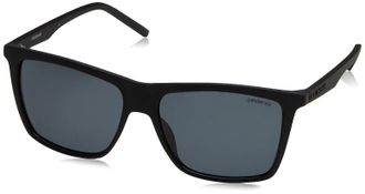 Polaroid Herren Pld 2050/S M9 807 55 Sonnenbrille, Schwarz (Black/Grey), EU