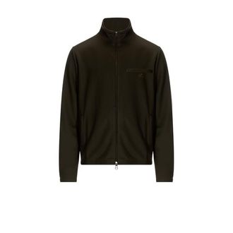 Courrèges Weste mit Logo - Braun