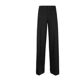 D.exterior Femme, Pantalons, Gris, Taille: 42 FR Pantalon Palazzo