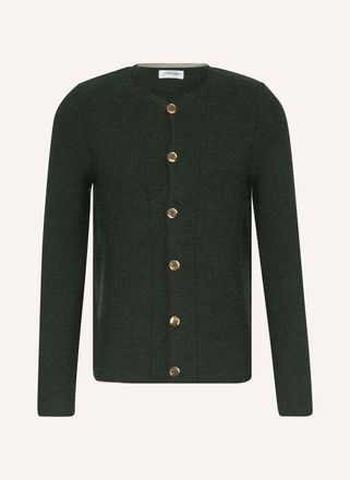 Grasegger Strickjanker Aus Merinowolle gruen