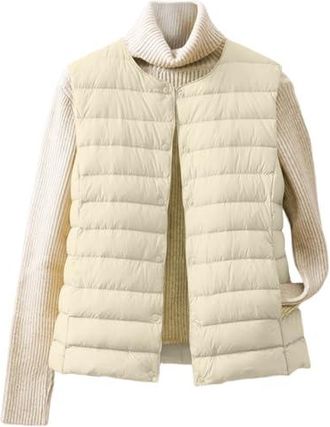 Generic Polaire Sans Manche Femme Gilet Sans Chaud Pull Mode Longue Laine Blouson Femme Capuche Blousons Fourrure Moumoute Polaire Sherpa Manche Manteaux Vest