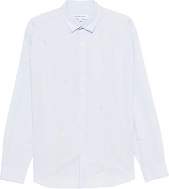 Maison Labiche Homme, Chemises, Bleu, Taille: XL Breteuil Boat Shirt