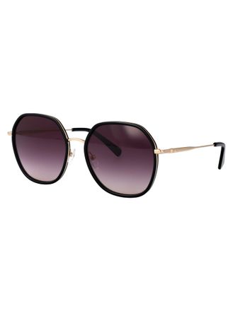 Longchamp LO163S Gold-Tone Metal Sunglasses - Gold