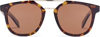 Bonizetti Damen Sonnenbrille Holz BARCELONA LA RAMBLA UV 400 Polarisiert Braun, Glasfarbe schwarz 136mm UV 400, get&ouml;nte Gl&auml;ser