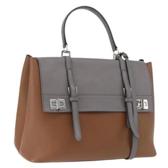 Prada Sac &agrave; main vintage Pre-owned - Femme - Pre-owned - Brun - Taille: ONE Size