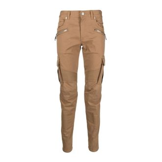 Balmain Taupe Skinny Leg Hose - - Trousers - Herren - Beige - W31