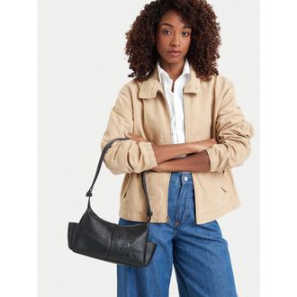 Calvin Klein Handtasche Calvin Klein Pockets Monologo Crossbody LV04F3687G Schwarz