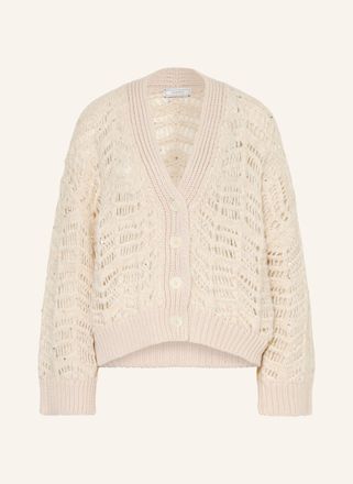 PESERICO Peserico Strickjacke Mit Pailletten weiss