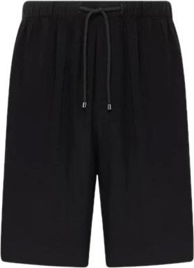 Laneus Homme, Shorts, Noir, Taille: XL Knitted Cotton Shorts