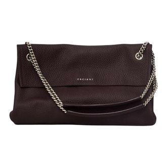 Orciani Schultertasche mit Magnetverschluss - - Bags - Damen - Braun - ONE SIZE