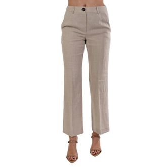Marella Marella - Hosen > Weite Hosen - - Trousers - Damen - Beige - S