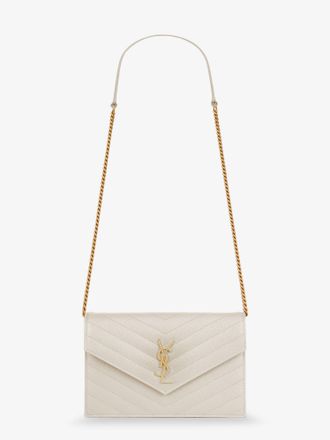 Saint Laurent Envelope leather crossbody bag - SAINT LAURENT - gender_Woman