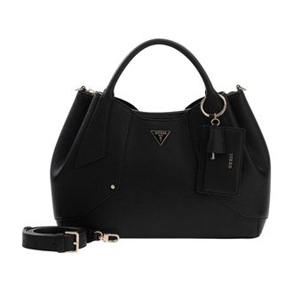 Guess Femme, Sacs, Noir, Taille: ONE Size Darcy Girlfriend Satchel