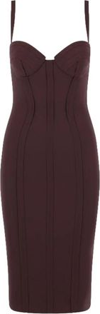 Elisabetta Franchi Femme, Robes, Brun, Taille: 40 FR Robes