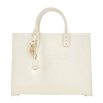 Liu Jo Femme, Sacs, Blanc, Taille: ONE Size Sac &agrave; main avec poign&eacute;e sup&eacute;rieure