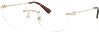 Swarovski Femme, Accessoires, Jaune, Taille: 56 MM Optical Frame
