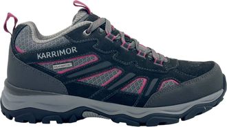 Karrimor Mount Wanderschuhe f&uuml;r Damen, Wasserfest (Schwarz/Pink)