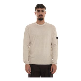 Peuterey Homme, Pulls, Beige, Taille: M Race FRS 02 Pull ras du cou