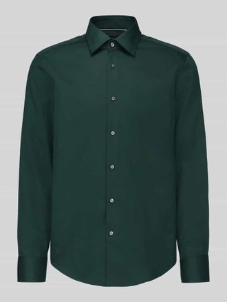 HUGO BOSS Regular Fit Businesshemd mit Label-Detail