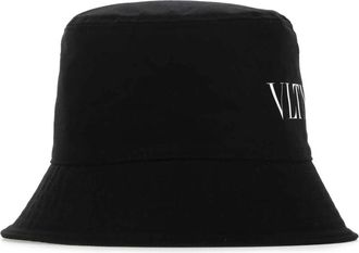 Valentino Garavani Homme, Accessoires, Noir, Taille: 57 CM Cotton Hat