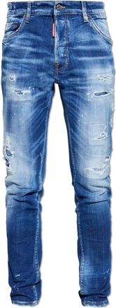 Dsquared2 Homme, Jeans, Bleu, Taille: 3XL Teddy Jeans