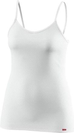 LOEFFLER Damen Unterhemd W SPAGHETTI TOP GRID TRANSTEX