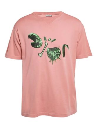Dior T-Shirt mit rundem Ausschnitt - Rosa