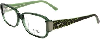 Pucci Femme, Accessoires, Vert, Taille: ONE Size Lunettes Ep2654318