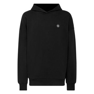 Philipp Plein Homme, Sweatshirts et sweats &agrave; capuche, Noir, Taille: 4XL Sweat &agrave; capuche SweaT-shirt PP Glass