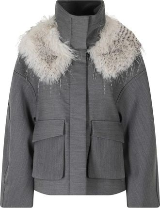Tela Femme, Vestes, Gris, Taille: 36 FR Bobby Jacket