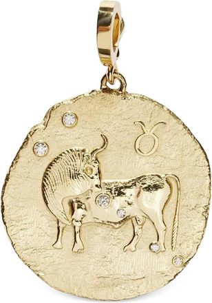 Azlee pendentif en or 18ct pavé de diamant