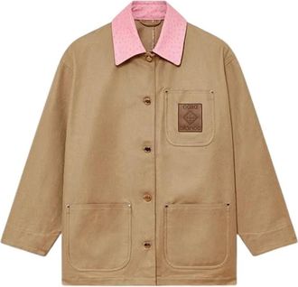 Casablanca Femme, Vestes, Beige, Taille: 38 FR Veste