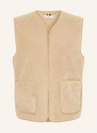 Tommy Hilfiger Teddyfell-Weste beige