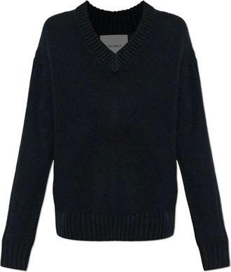 Lisa Yang Homme, Pulls, Noir, Taille: XL Dan Sweater