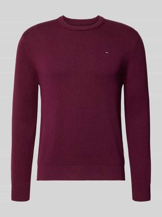 Tommy Jeans Slim Fit Pullover aus reiner Baumwolle