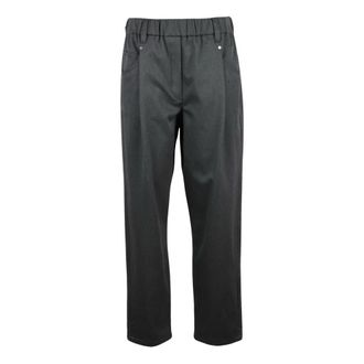 Brunello Cucinelli Chino-Hose - - Trousers - Damen - Grau - L
