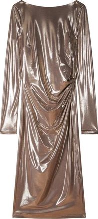 Patrizia Pepe Abito Liquid Gold - - Dresses - Damen - Braun - XS