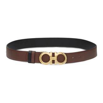Ferragamo Cintura H35 G&uuml;rtel - - Accessories - Damen - Braun - 75 CM