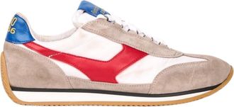 Pantofola D'oro Herren Trainer 74 Sneaker, Weiß Rot Blau, 41 EU