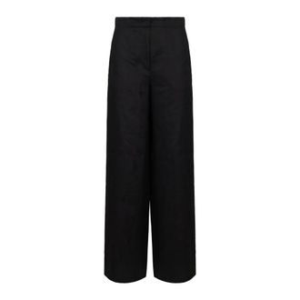 Max Mara Femme, Pantalons, Noir, Taille: 38 FR Pantalon Large Garibo