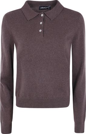 DRHOPE Polo Shirt 100% Cashmere Tribeca