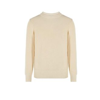 Au Printemps Paris Baumwollpullover - Beige