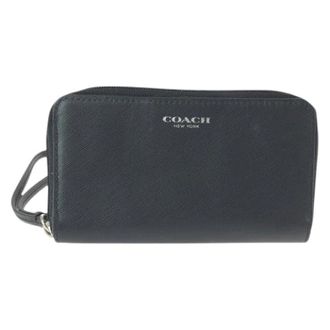 Coach Pre-owned Leder M&uuml;nzfach - - Pre-owned - Damen - Schwarzk - ONE SIZE