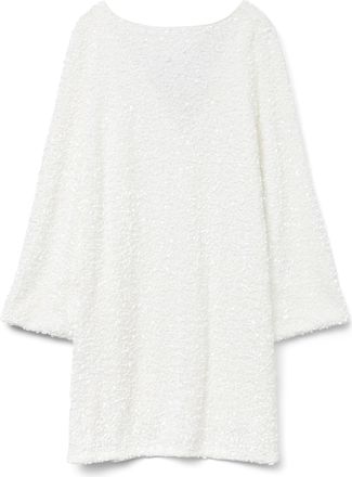 Vero Moda Vmetta Ls Short Bow Dress JRS Exp Sb8