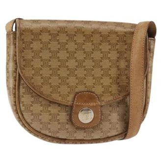 Celine Sac bandouli&egrave;re Pre-owned en plastique - Femme - Pre-owned - Beige - Taille: ONE Size