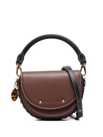 Stella McCartney sac port&eacute; &eacute;paule &agrave; d&eacute;tail de cha&icirc;ne - Noir