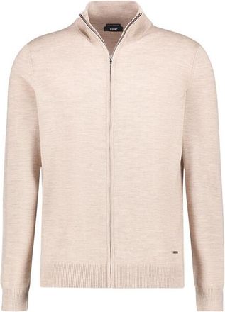 Joop Herren Pullover beige Merinowolle