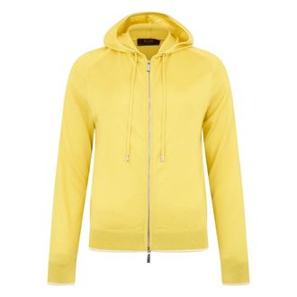 Moorer Damen, Sweatshirts & Hoodies, Gelb, XSGr&ouml;&szlig;e